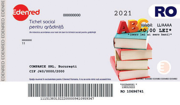 Tichete Sociale pentru Gradinita | Edenred